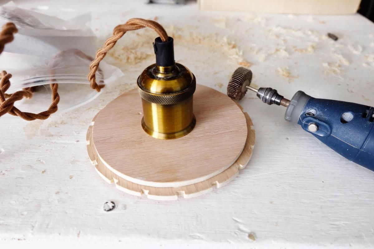 DIY Wood Pendant Light Fixture : 9 Steps (with Pictures) - Instructables