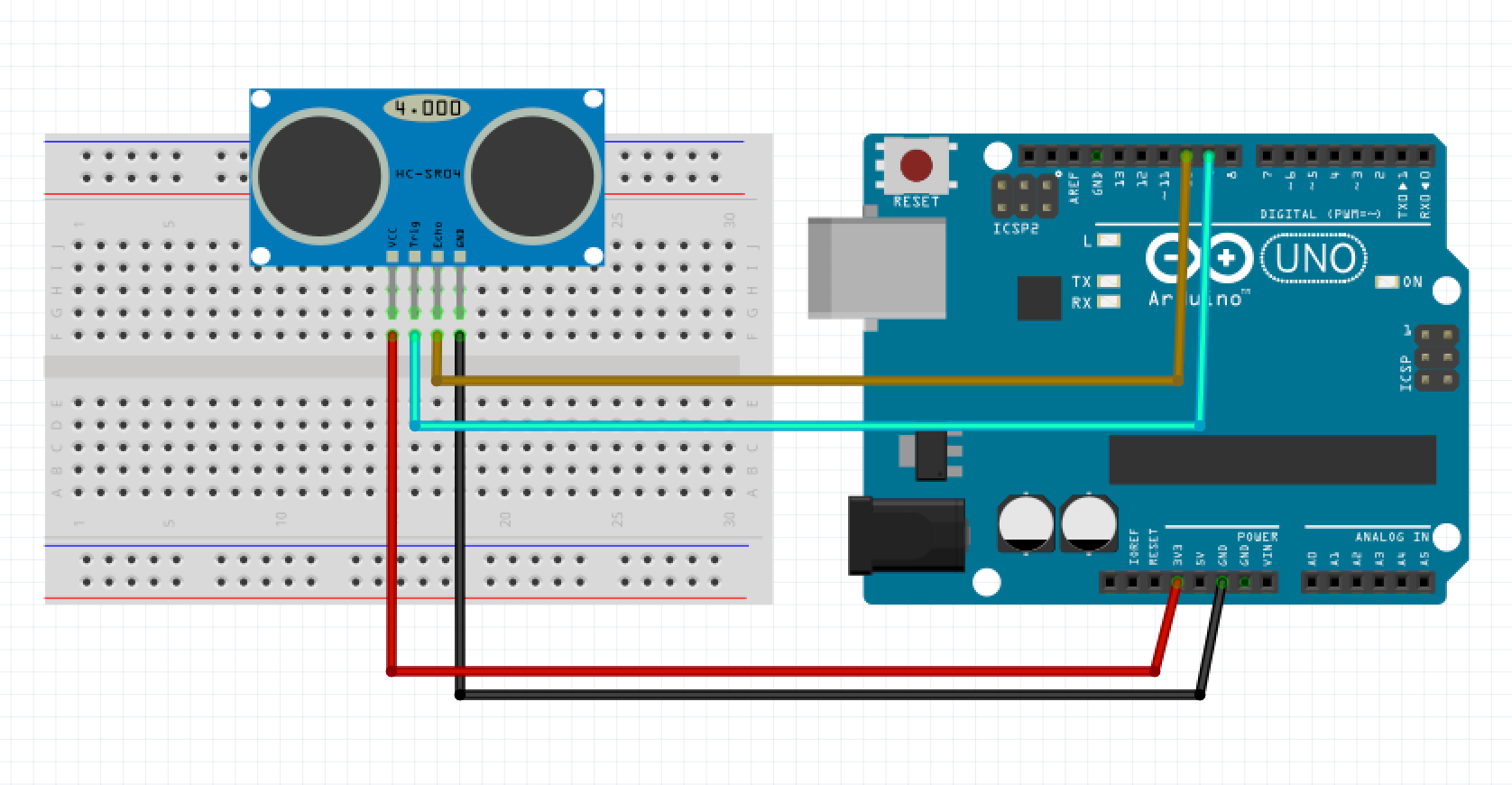 HC-SR04 + Buzzer + Arduino: Parking Assist Sensor : 5 Steps - Instructables