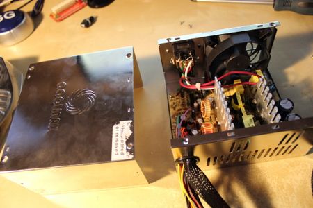 Use a Computer Power Supply for Desktop Electronic Projects : 4 Steps ...