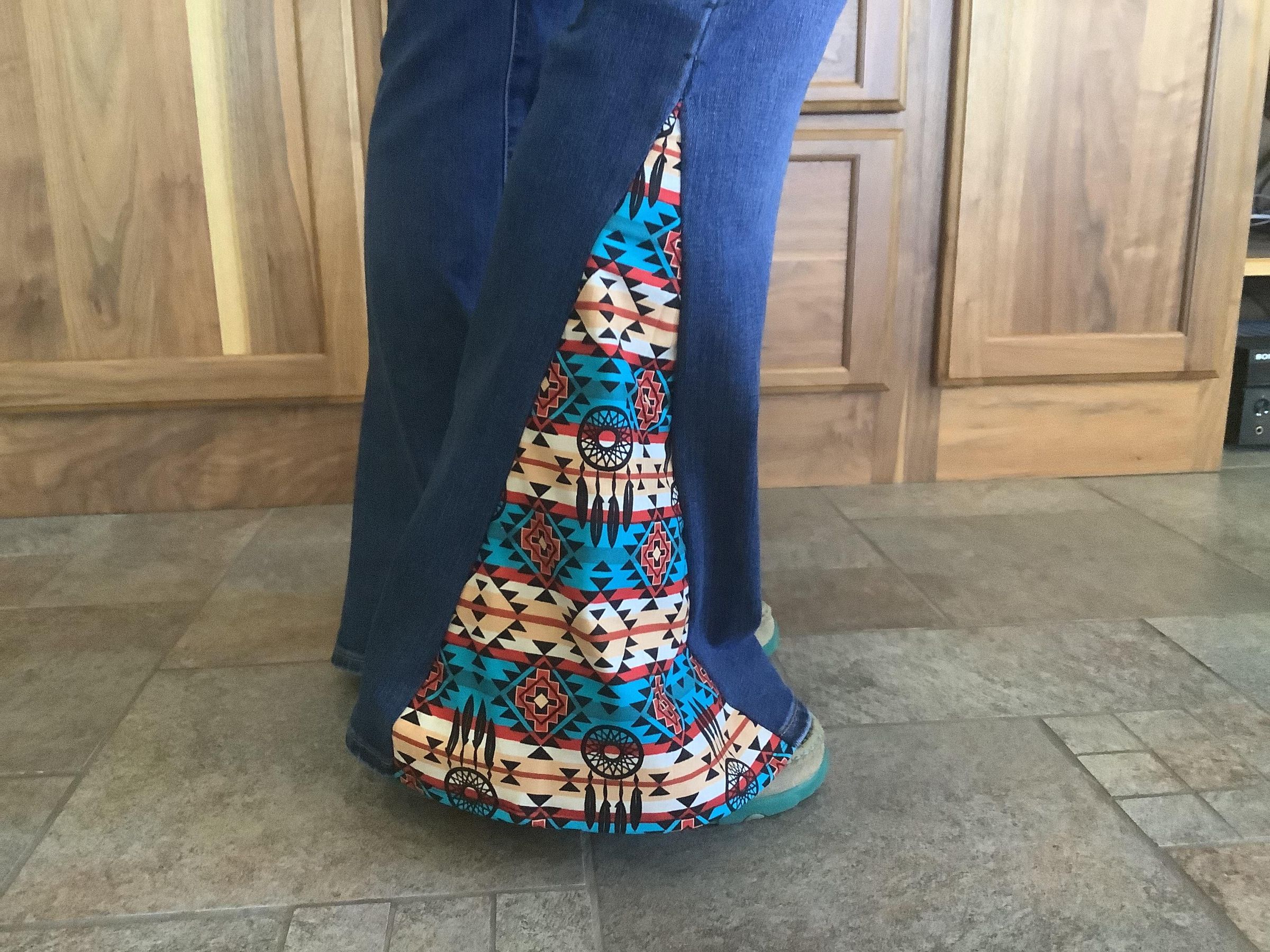 Fashionable Jeans Also Known As Bell Bottoms : 9 Steps (with Pictures ...