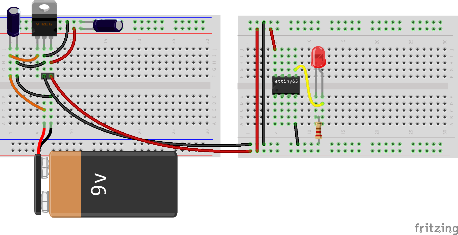 Arduino ISP to ATTiny85 : 7 Steps - Instructables
