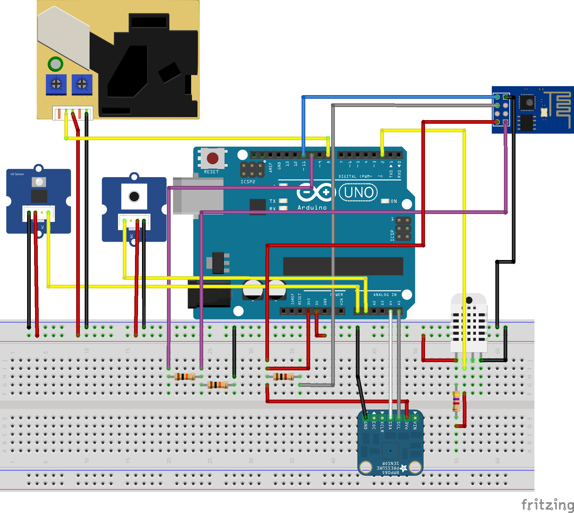 Arduino UNO Mini-Weather Station : 5 Steps - Instructables