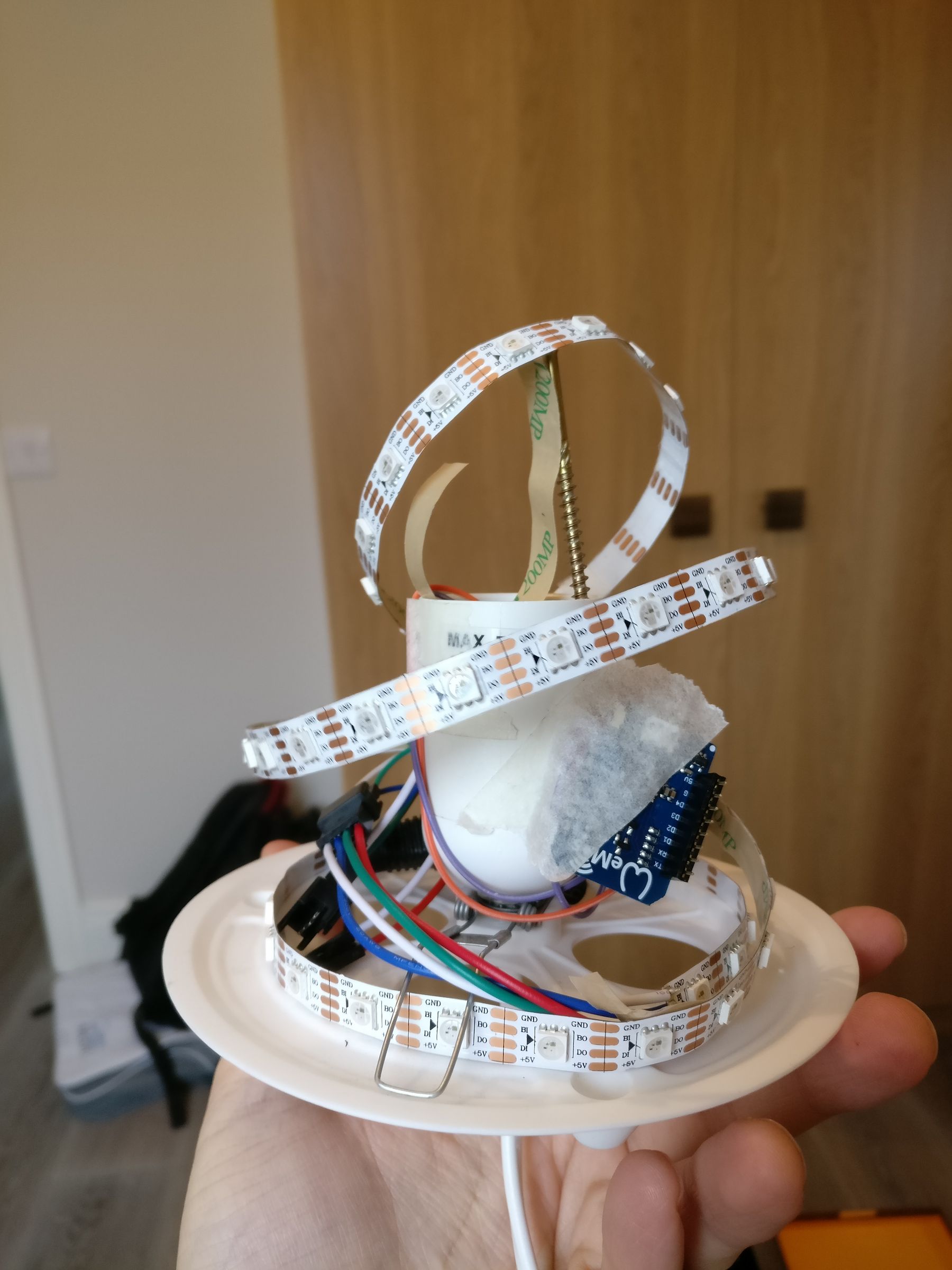 Arduino-based Connected Wake Up and Ambient Light : 4 Steps (with ...
