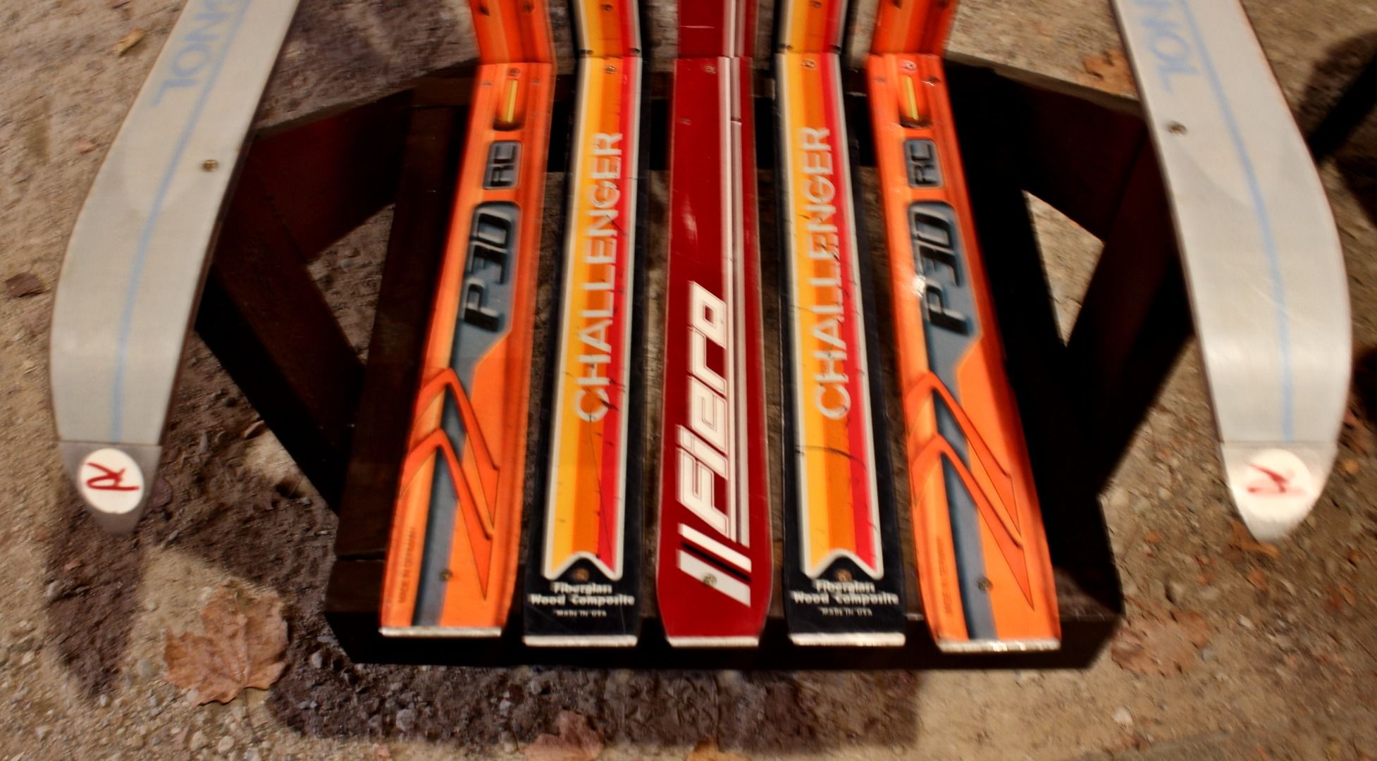 Build a Lawn Chair From Recycled Skis - the Ski Chair! : 4 Steps (with ...