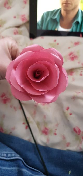How to Make Real Looking Paper Roses : 7 Steps (with Pictures ...