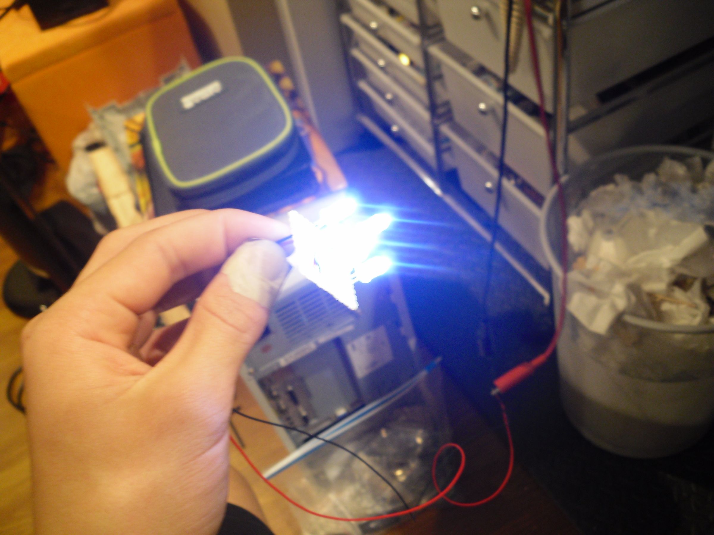 Led Popsicle Stick Lamp - Instructables