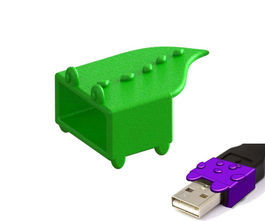 3D Printed USB Cabel Decoration : 5 Steps - Instructables