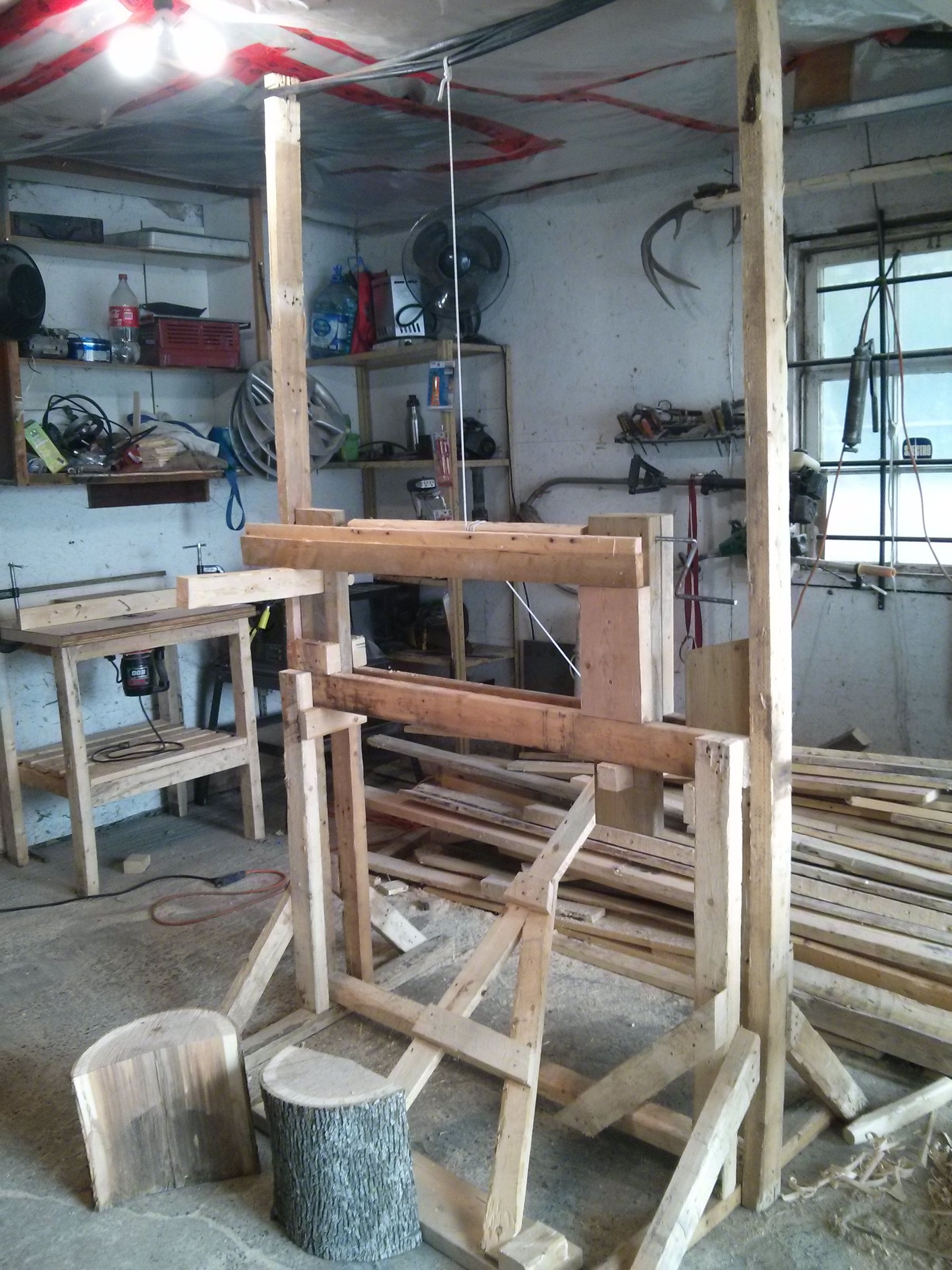 Building a Viking Pole Lathe Without Using Power : 10 Steps (with ...