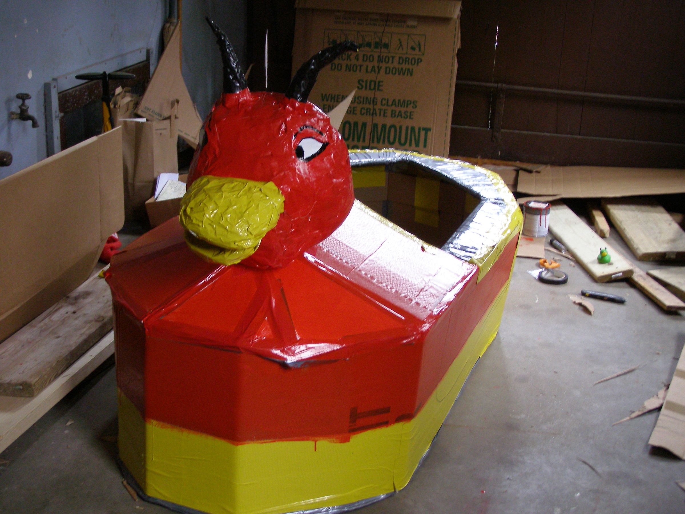 Make a Cardboard Boat : 7 Steps (with Pictures) - Instructables