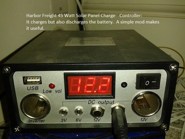 Make the Harbor Freight 45W Solar Panel Charge Controller Useful With a ...