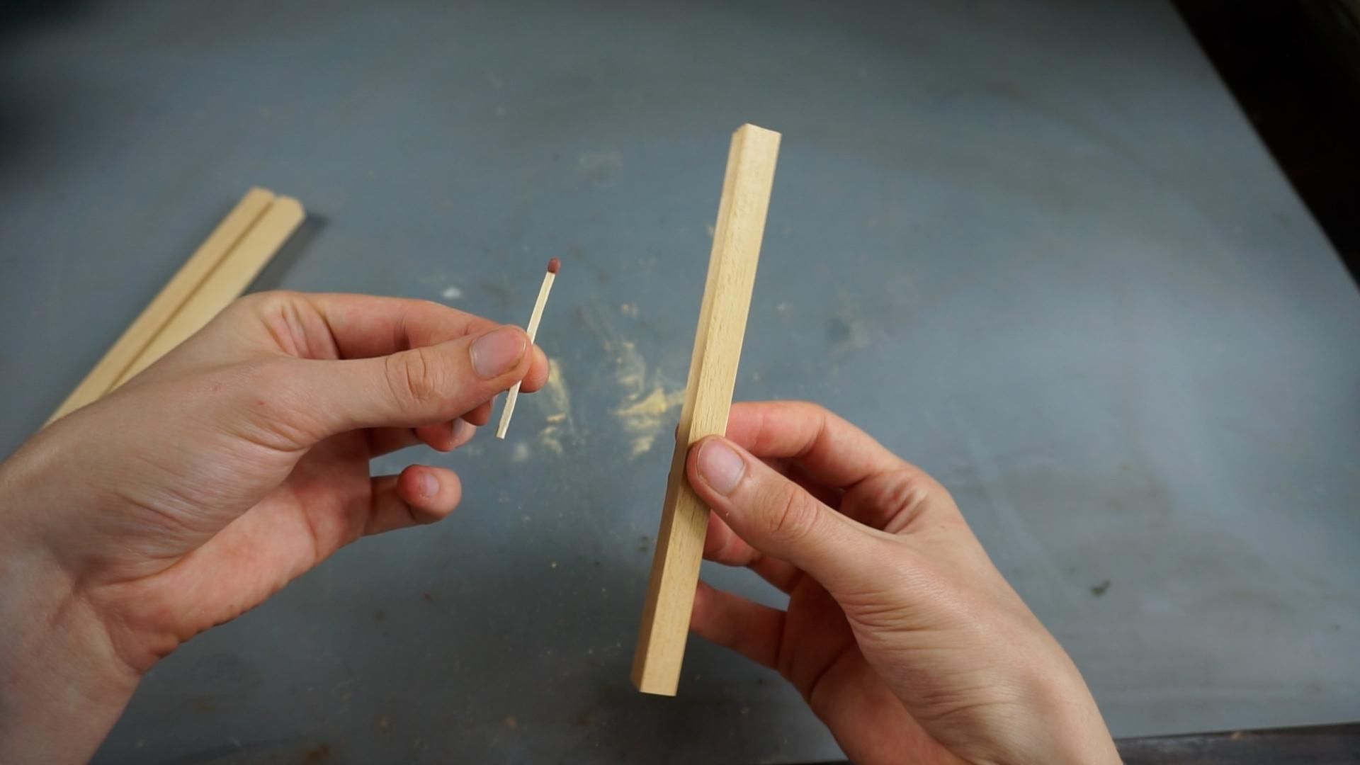Giant Matches - That Work! : 9 Steps (with Pictures) - Instructables