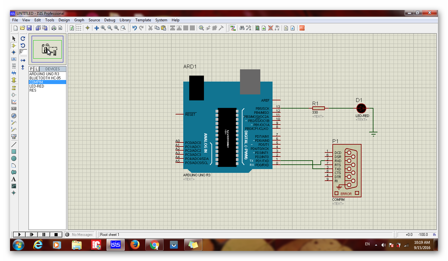 How to Simulate Android Arduino LED Control Via Bluetooth in Proteus ...