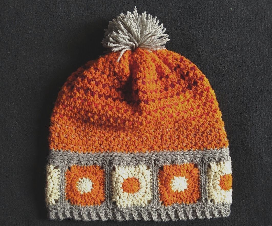 Crochet Granny Square Hat : 5 Steps (with Pictures) - Instructables