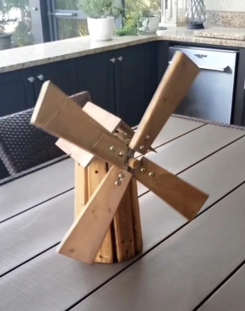 DIY Timber Model Garden Windmill : 18 Steps (with Pictures) - Instructables