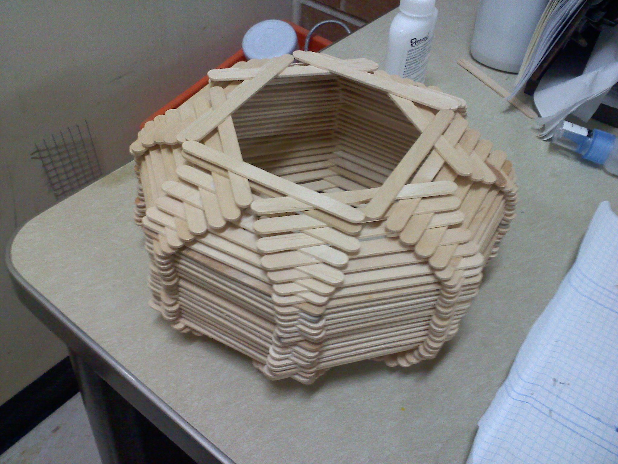 Popsicle Stick Clock : 6 Steps (with Pictures) - Instructables