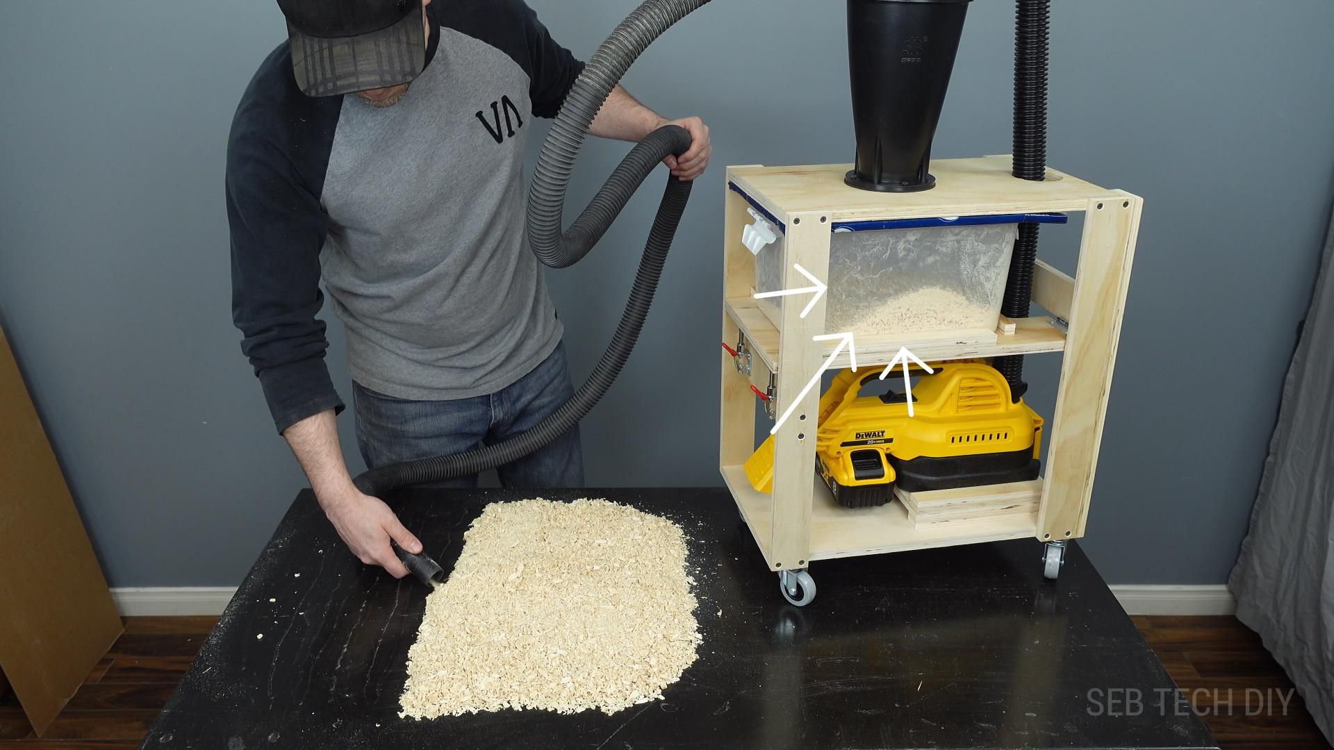 Cordless Dust Collector Cart : 19 Steps (with Pictures) - Instructables