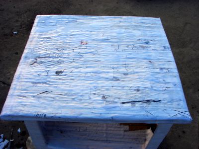 How to Make a Papier Mache Side Table : 11 Steps (with Pictures ...