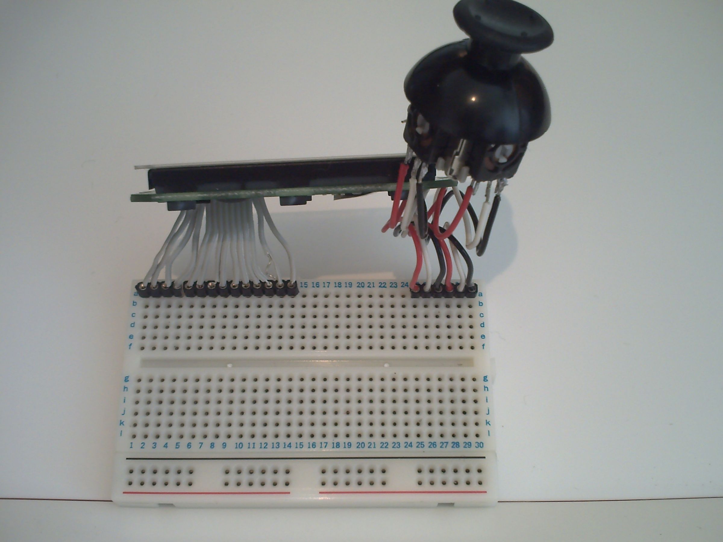 Arduino Joystick Breadboard With LCD Output : 5 Steps (with Pictures ...