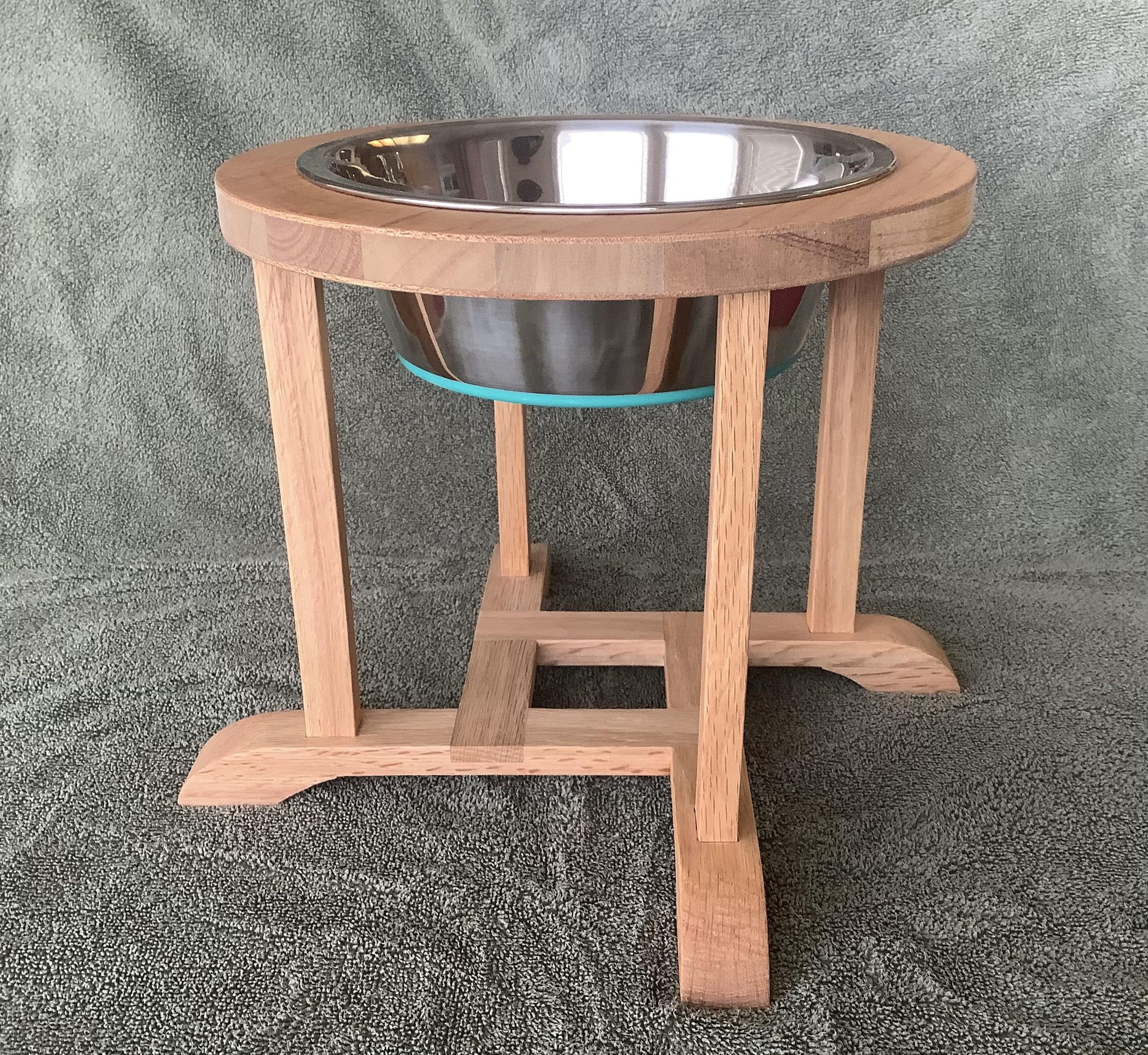 Oak Dog Bowl Stand : 24 Steps (with Pictures) - Instructables