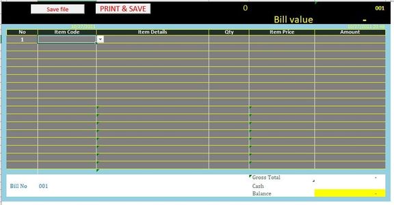 POS SYSTEM FOR SHOPS, GROCERIES AND SERVICE CENTERS FROM EXCEL With ...