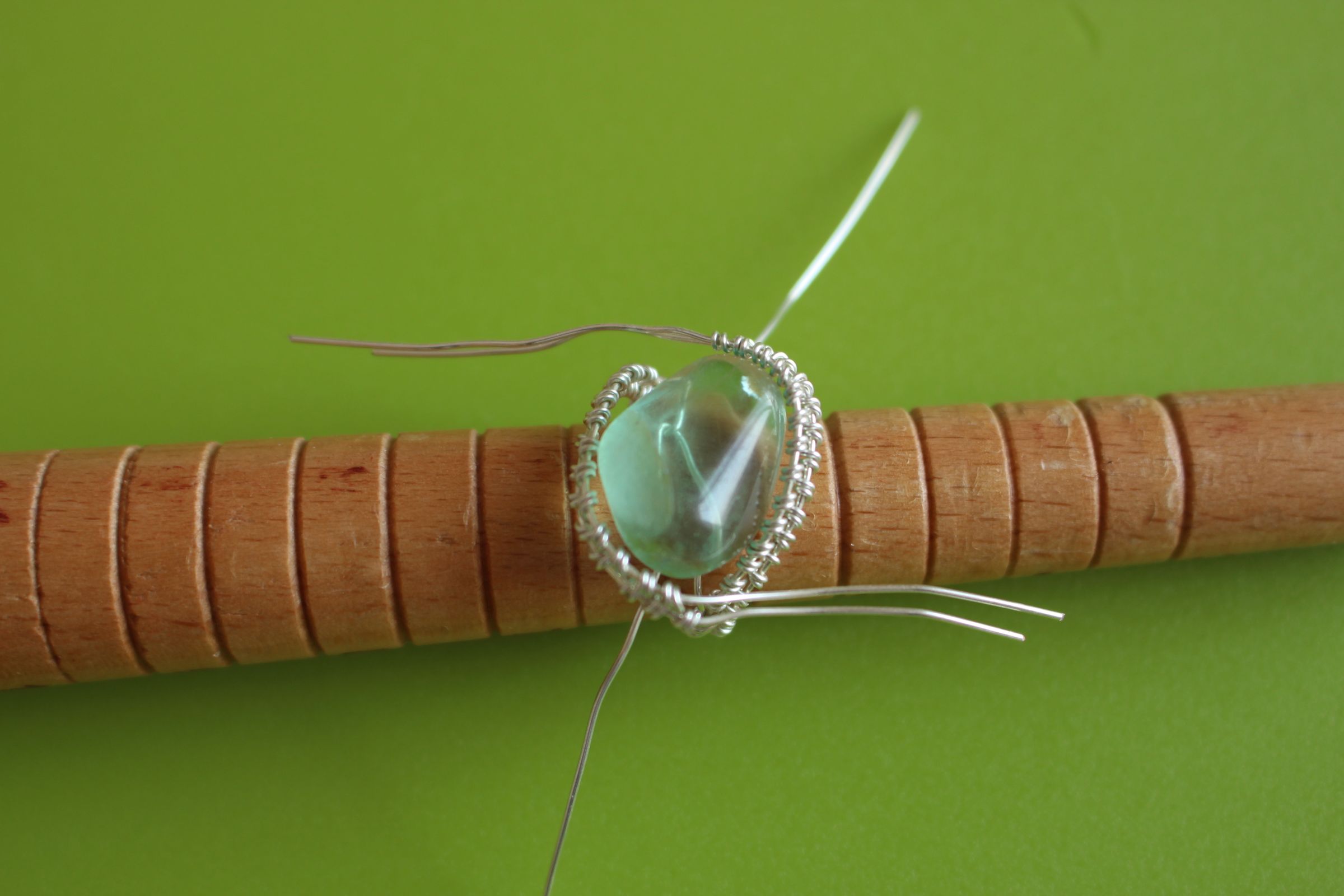 Wire Wrapped Stone Ring : 22 Steps (with Pictures) - Instructables