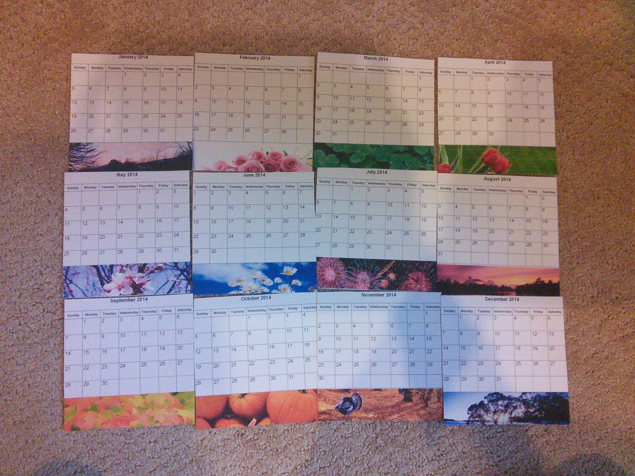 CD Case Calendar : 4 Steps (with Pictures) - Instructables