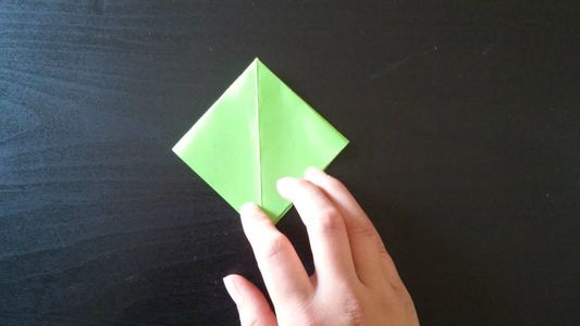 Origami Calyx for an Origami Rose : 9 Steps - Instructables