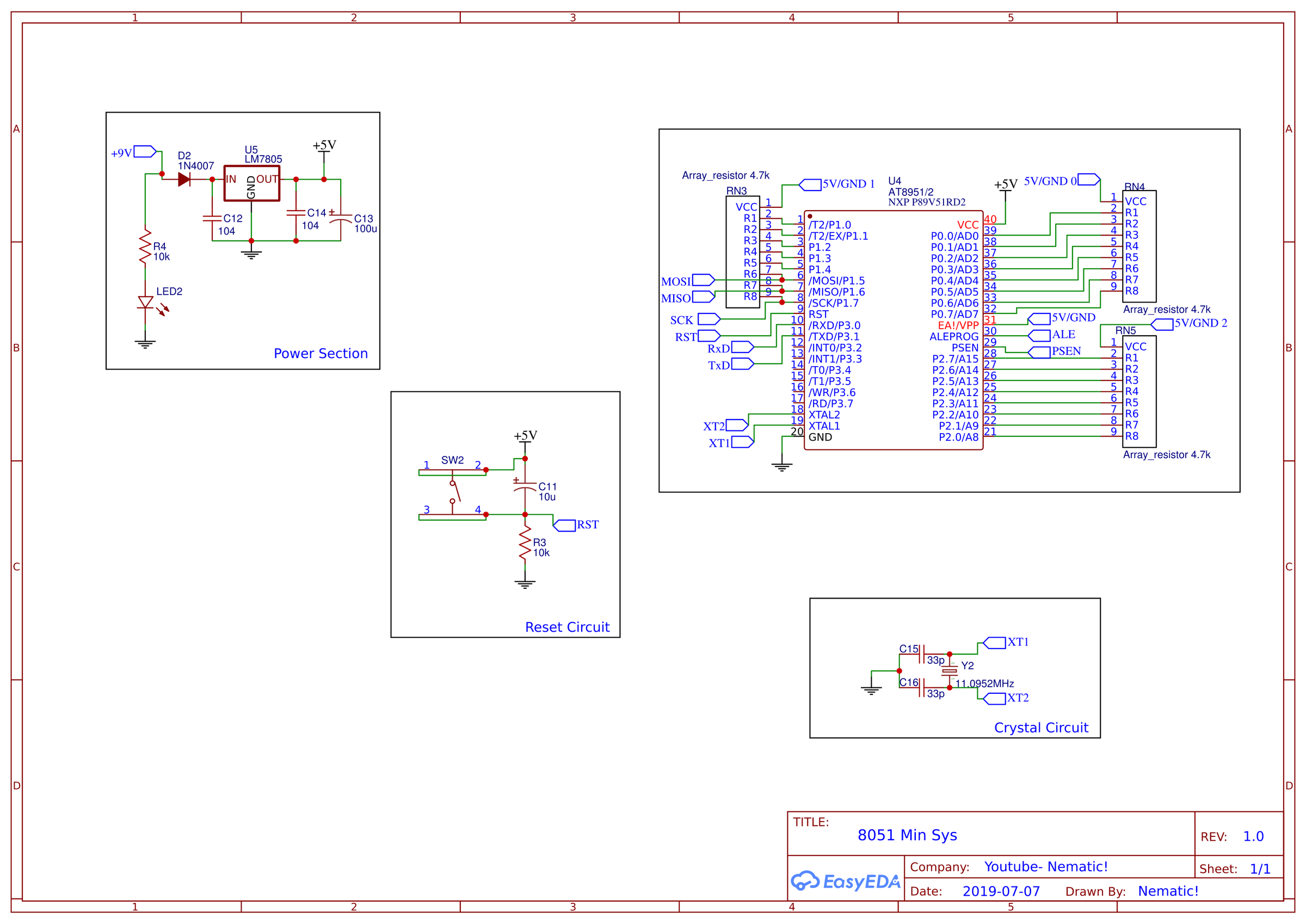 Make Your Own 8051 Minimal System : 5 Steps (with Pictures) - Instructables