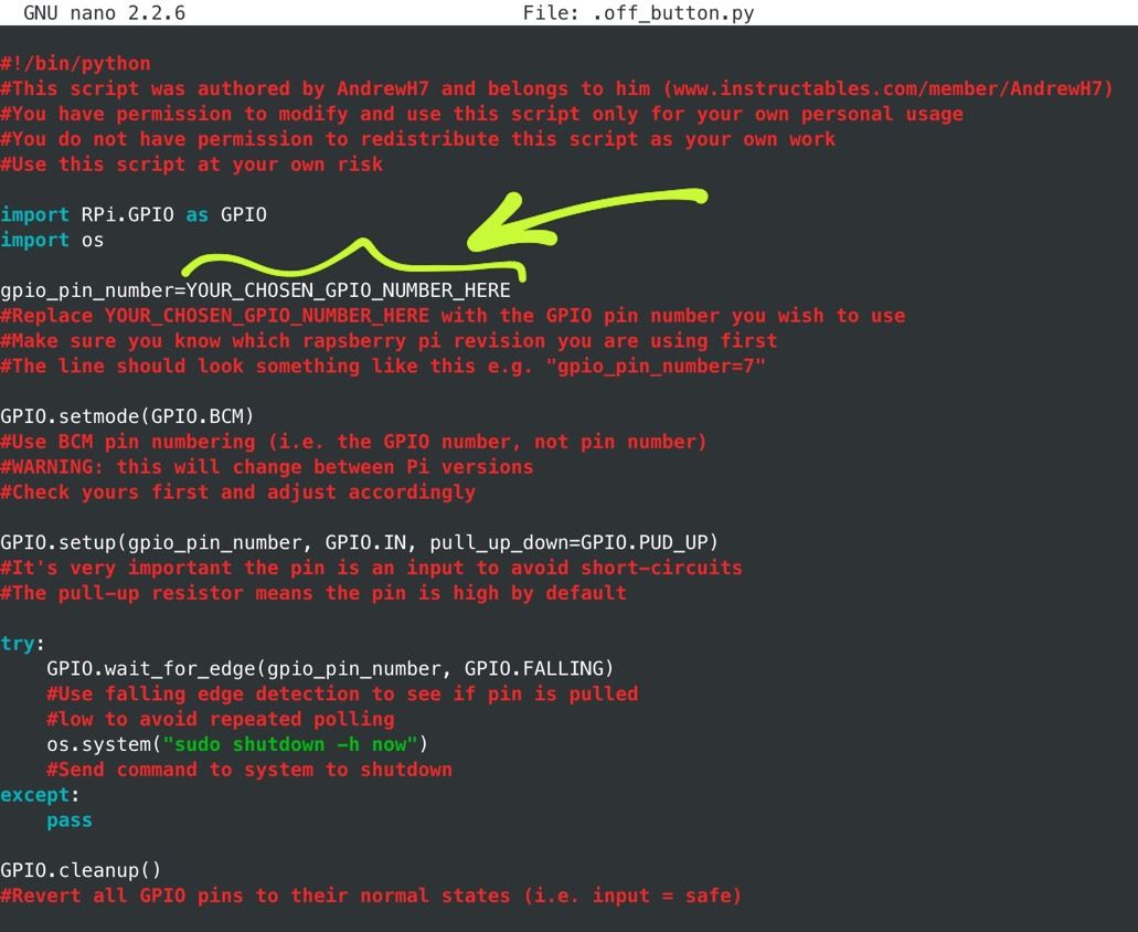 Simple Raspberry Pi Shutdown Button : 6 Steps (with Pictures ...