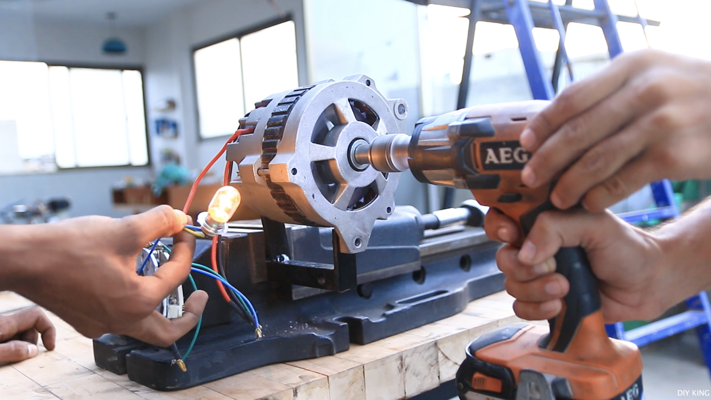 Converting Car Alternator Into a Permanent Magnet Brushless Motor : 6 ...