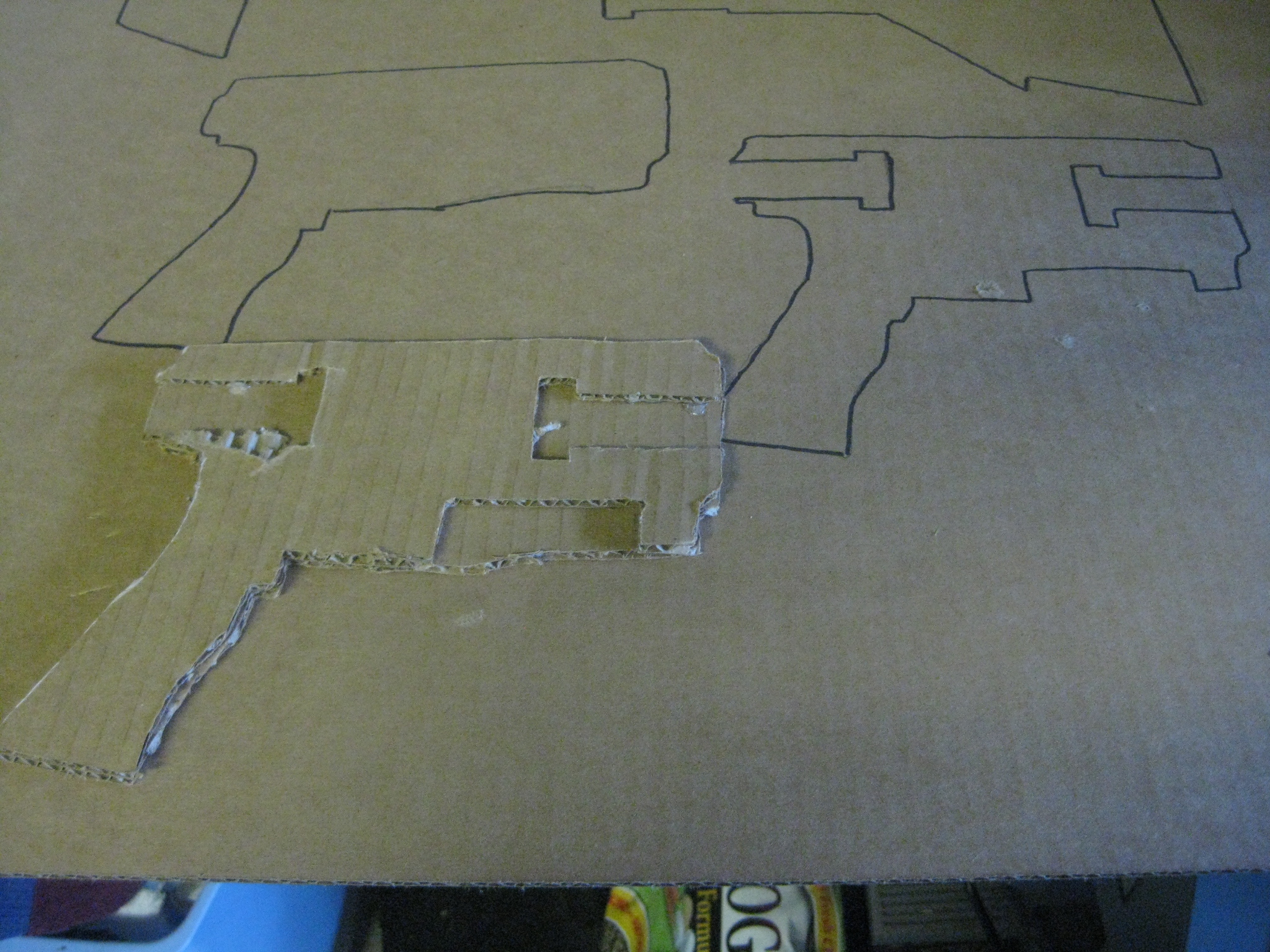 Cardboard Assault Rifle! : 5 Steps - Instructables