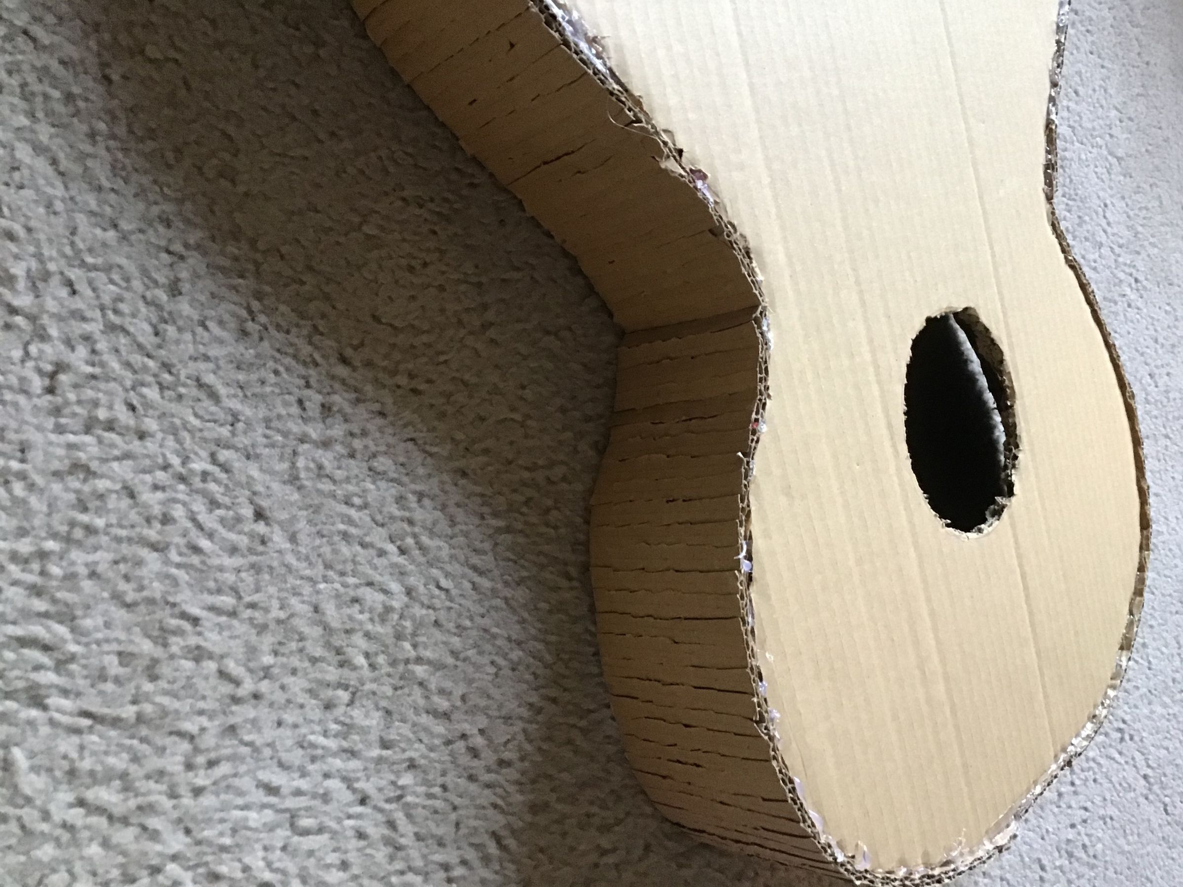 Homemade Cardboard Electric Guitar : 13 Steps (with Pictures ...