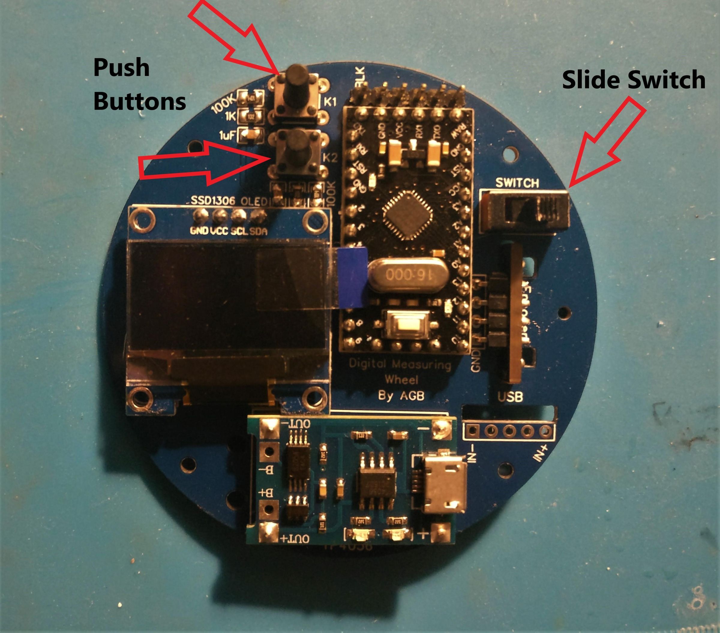 Digital Measuring Wheel : 15 Steps (with Pictures) - Instructables