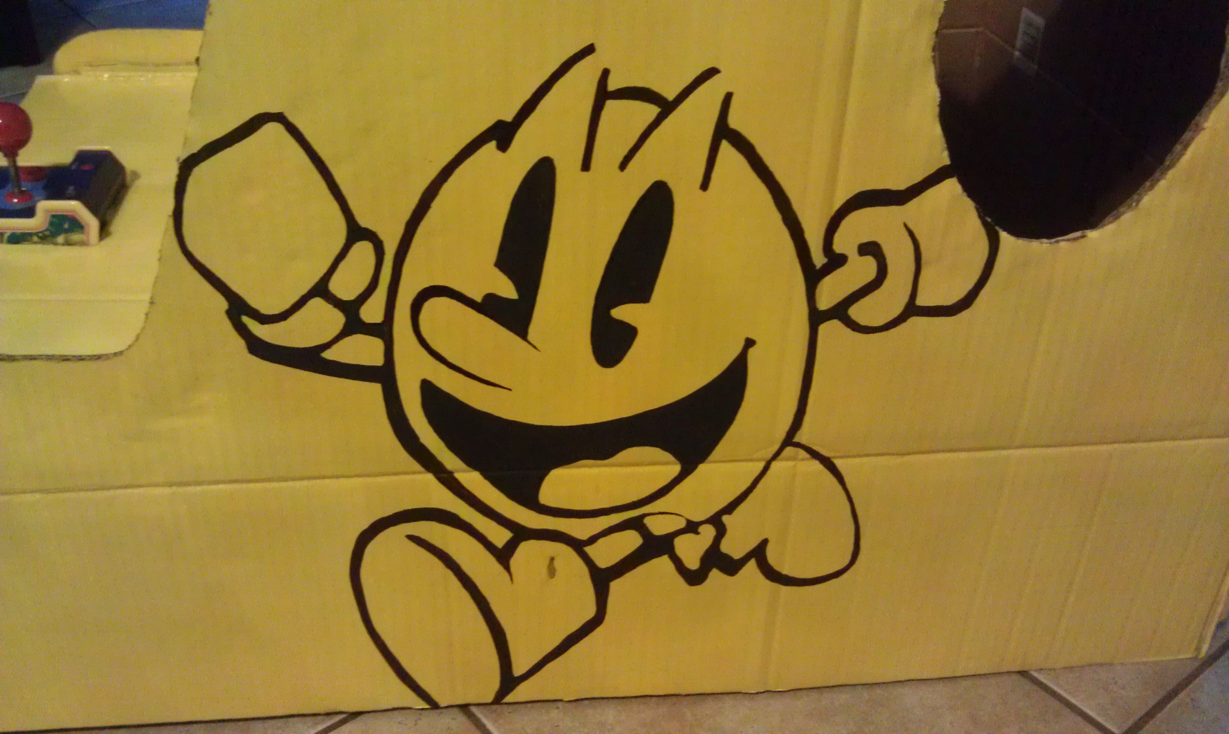 Playable Pacman Arcade Game Costume : 14 Steps (with Pictures ...