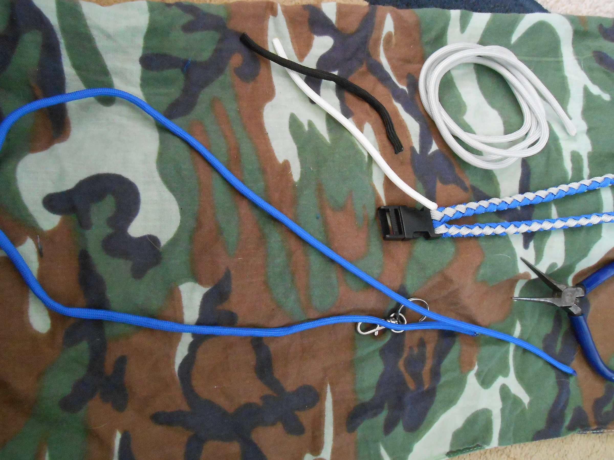 Break Away Paracord Lanyard With Side Release Buckle and Swivel Snap ...