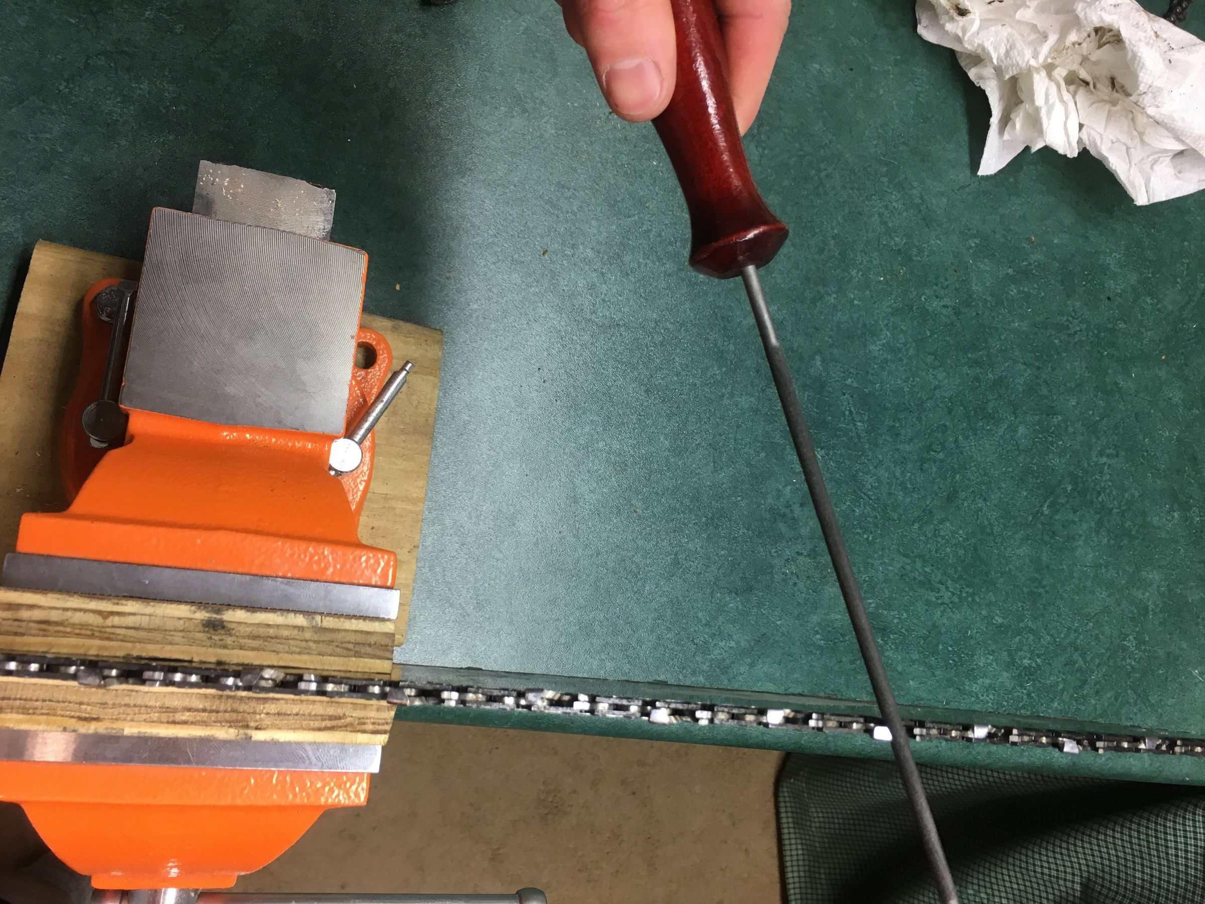 How to Sharpen a Chainsaw Chain : 9 Steps (with Pictures) - Instructables