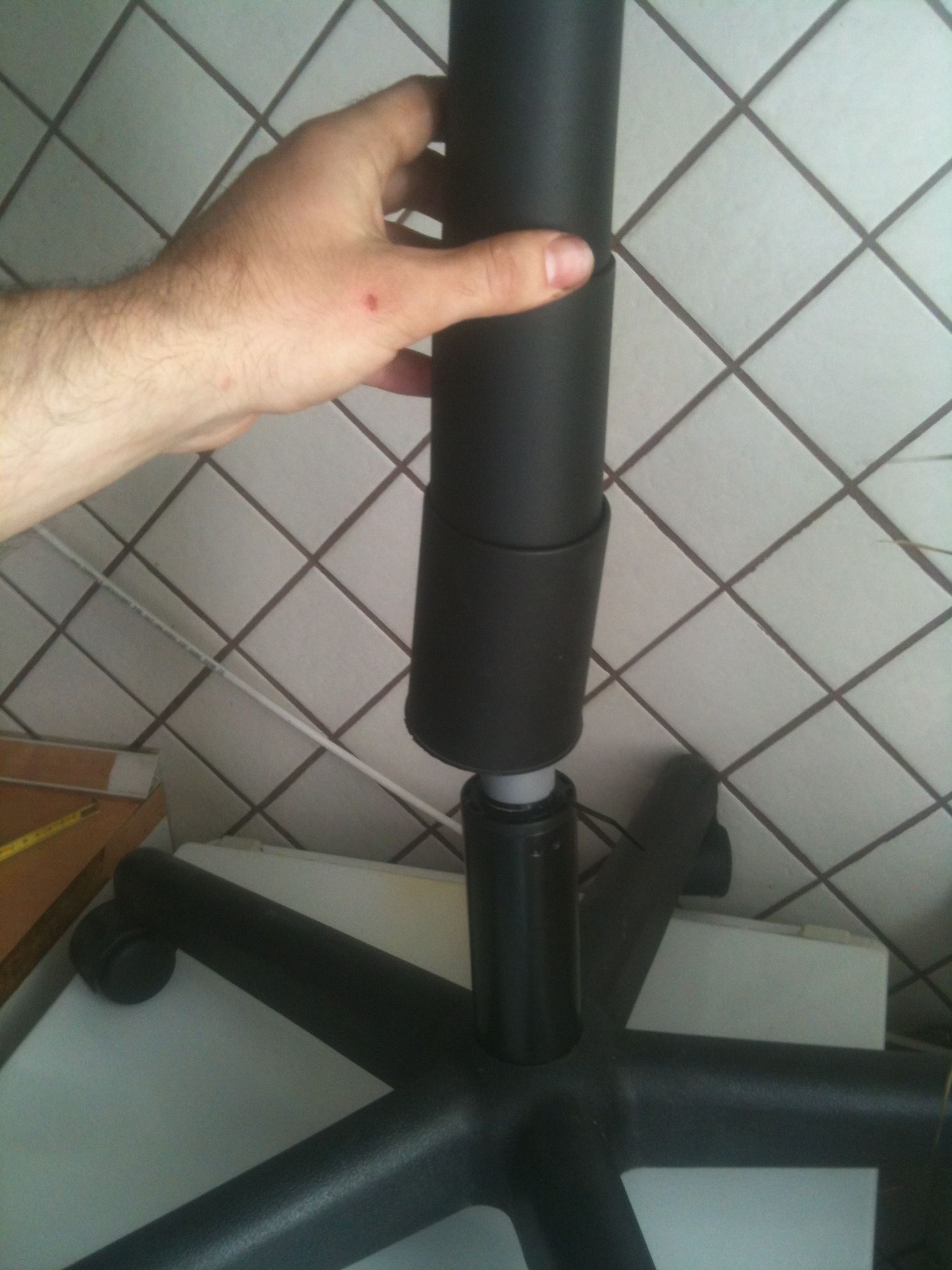 How to Fix/make Sinking Office Chair Reusable : 9 Steps - Instructables