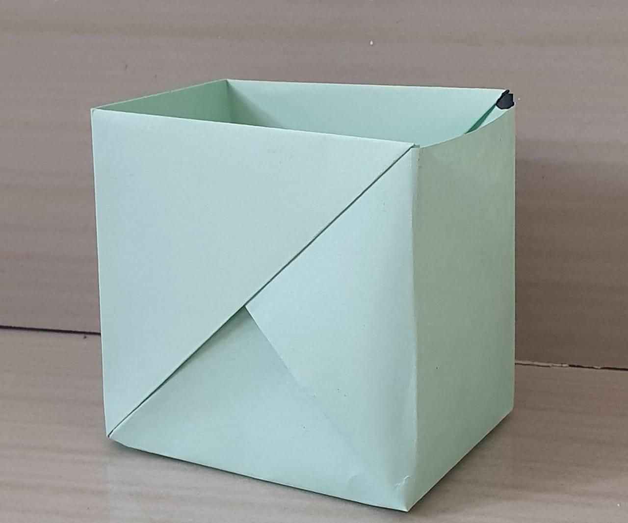 Origami Paper Strong Box : 9 Steps - Instructables