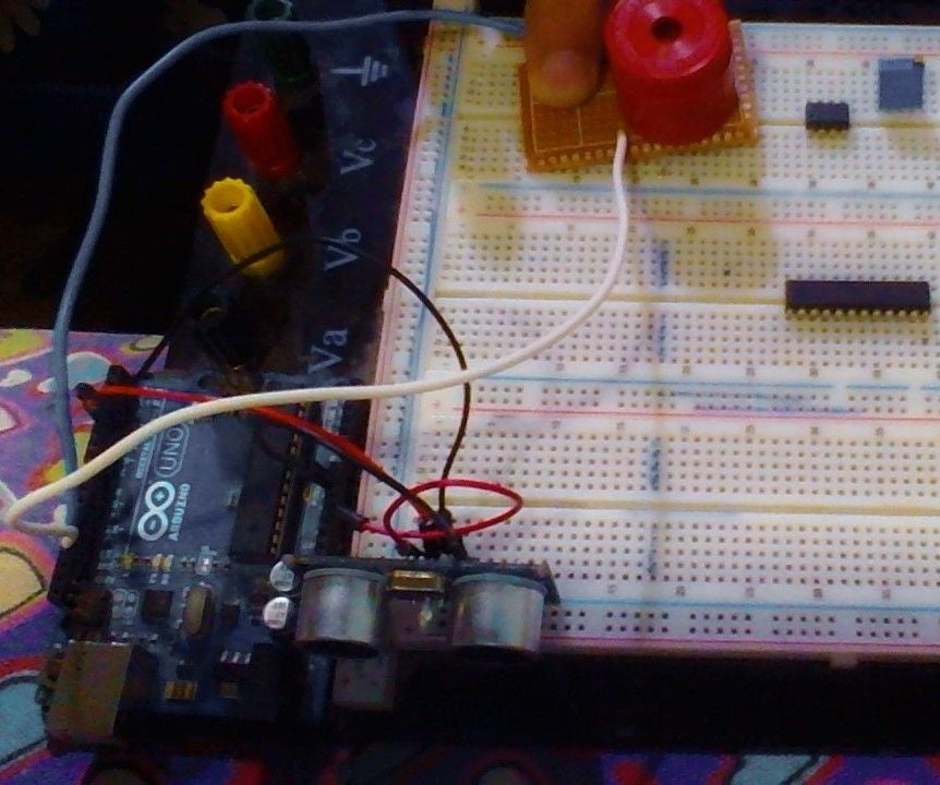 Easy Ultrasonic Sensor Siren 3 Steps Instructables