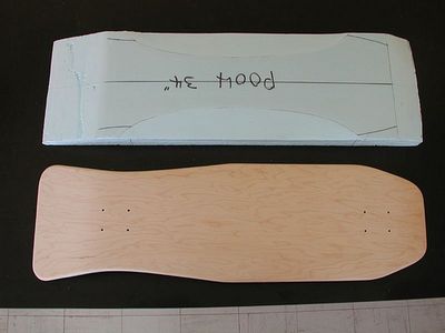 How to Shape a Foam Mold for Building Skateboards : 4 Steps (with ...