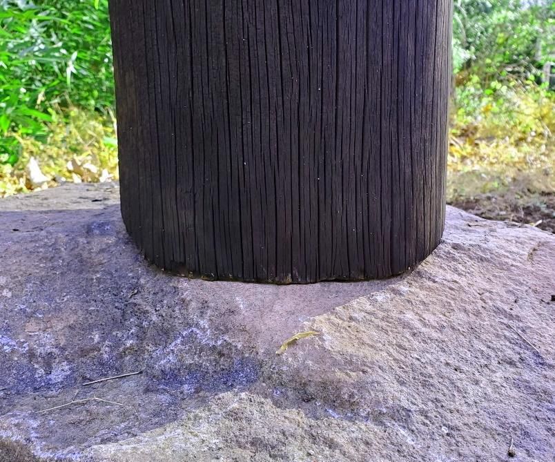 Scribing Post to Stone - NOW WITH MORE SHOU SUGI BAN! : 9 Steps (with ...