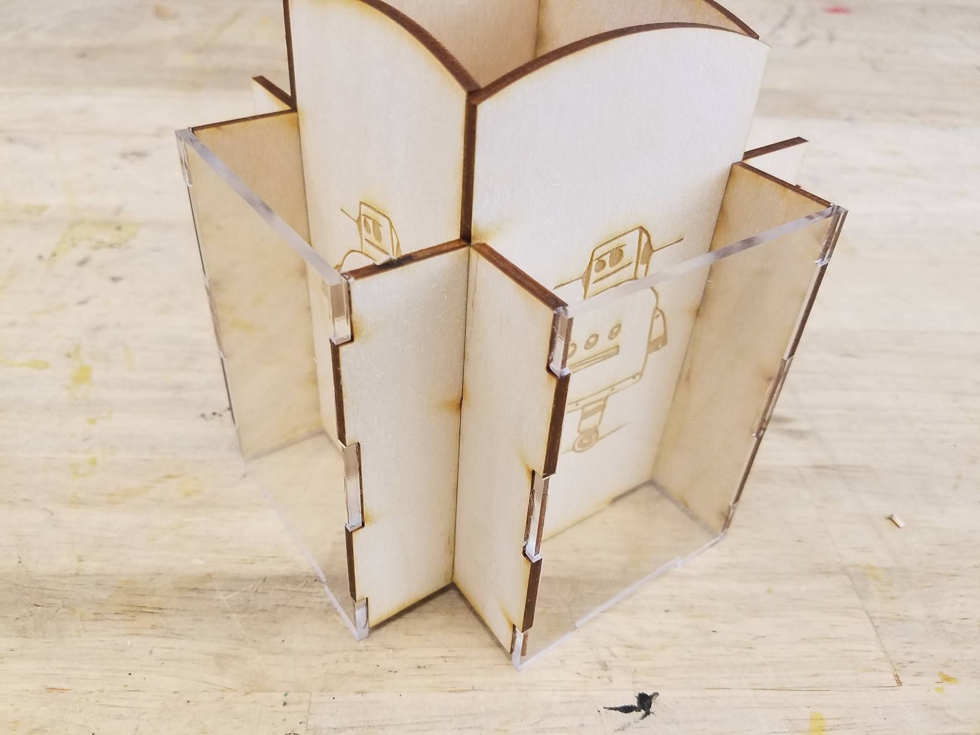 Laser Cut Remote Caddy : 3 Steps - Instructables