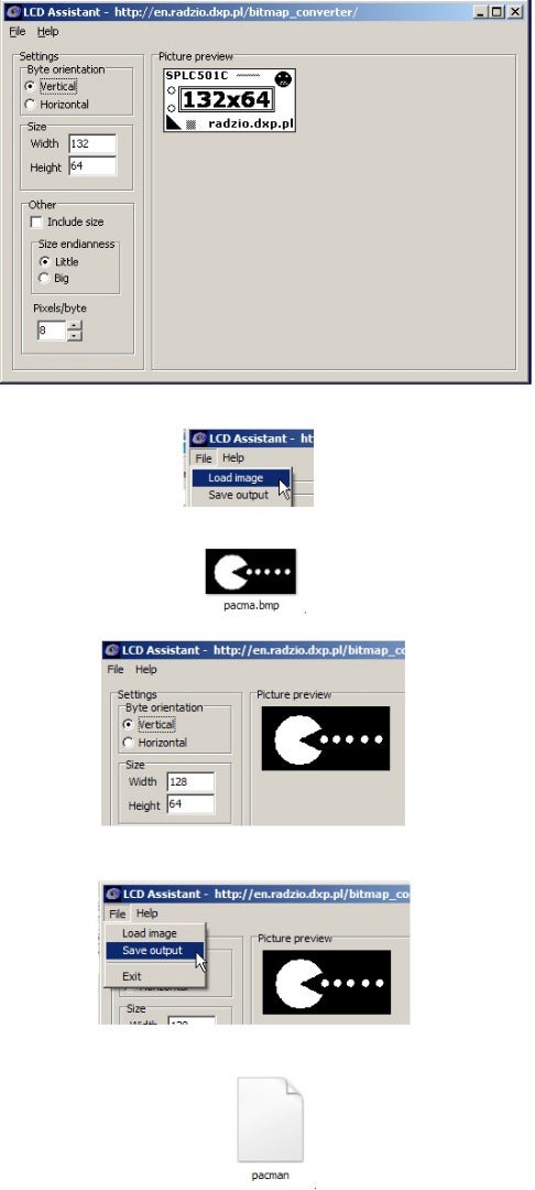 How to Convert Bitmap Graphics for OLED SSD1306 Display Run by ATtiny85 : 6 Steps - Instructables