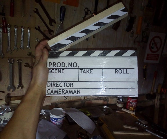 Movie Clapper 11 Steps With Pictures Instructables