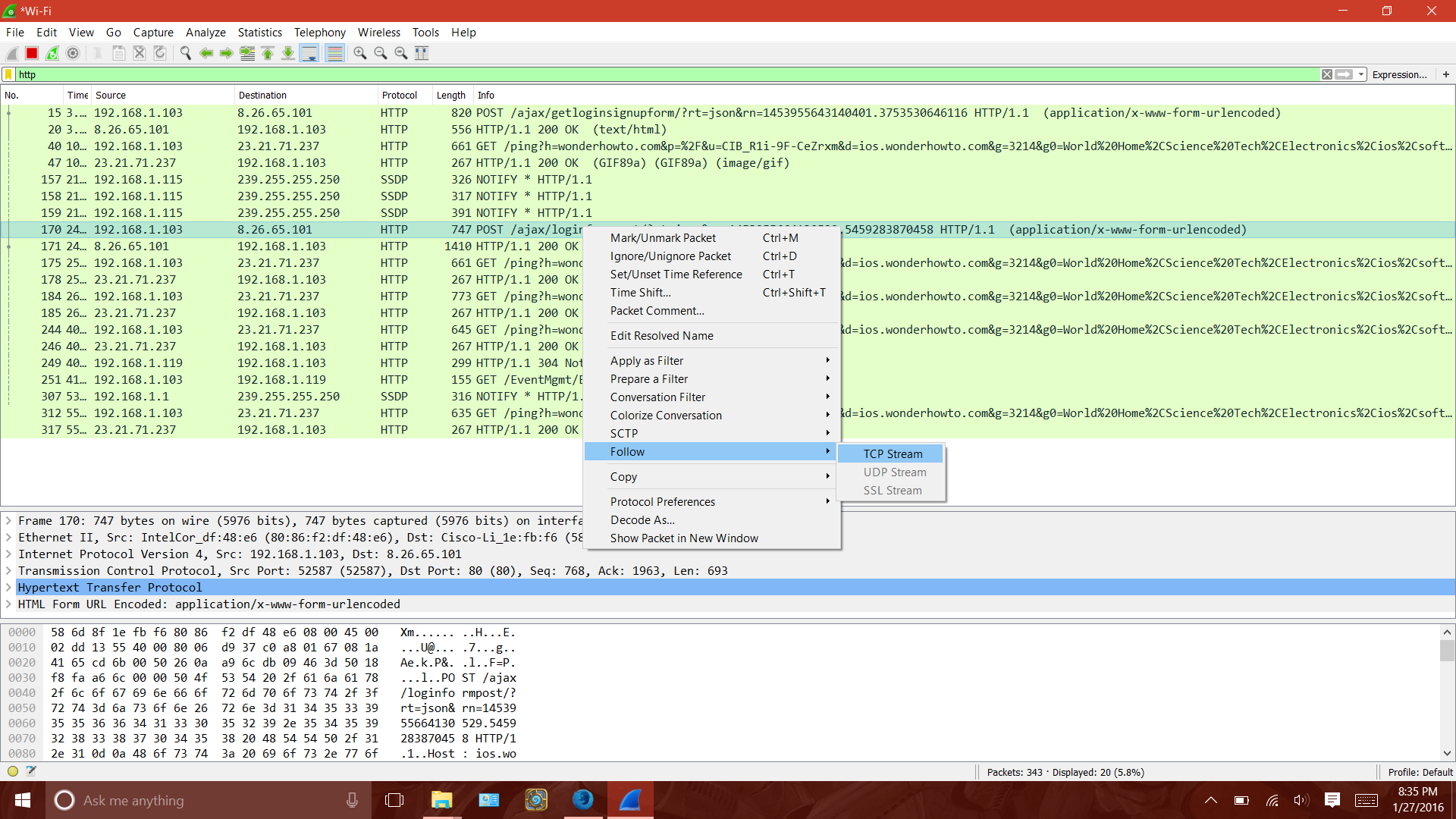 How to Find Passwords Using Wireshark : 7 Steps - Instructables