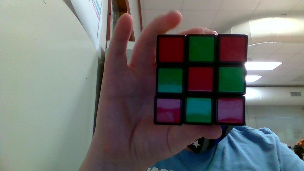Rubiks Cube Tricks : Advanced Checker Board : 3 Steps - Instructables