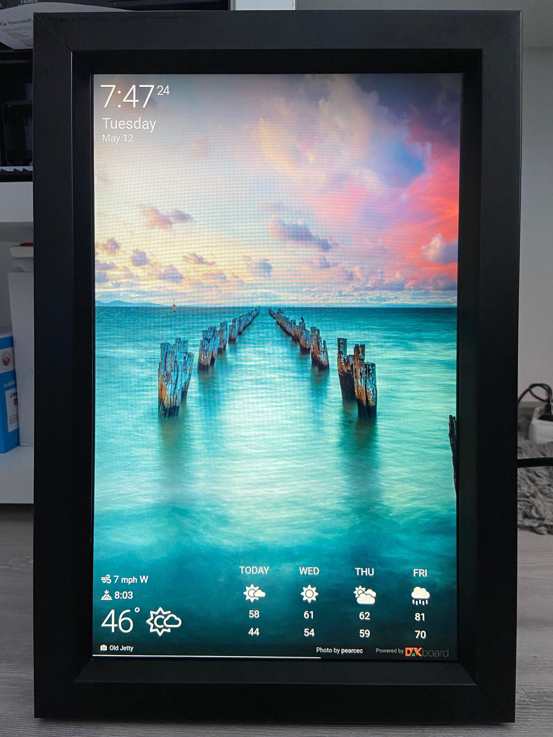 Raspberry Pi: Wall Mounted Calendar and Notification Center : 5 Steps ...