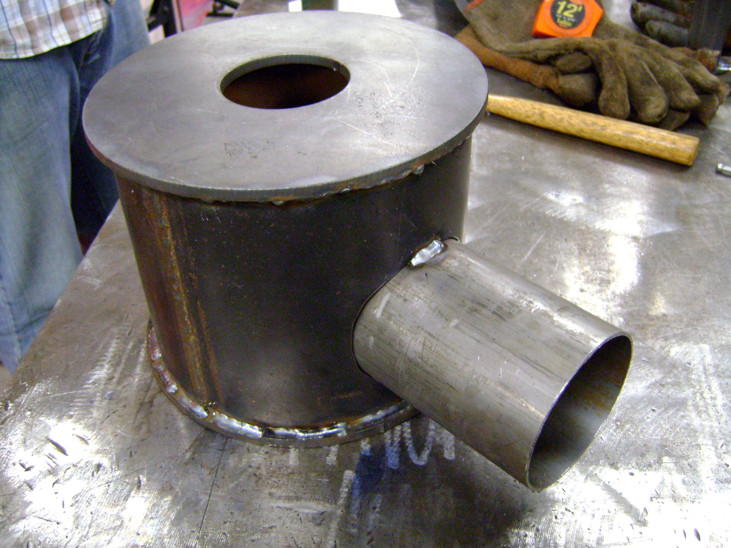 Fabricating a Heavy-Duty Rocket Stove : 11 Steps (with Pictures ...