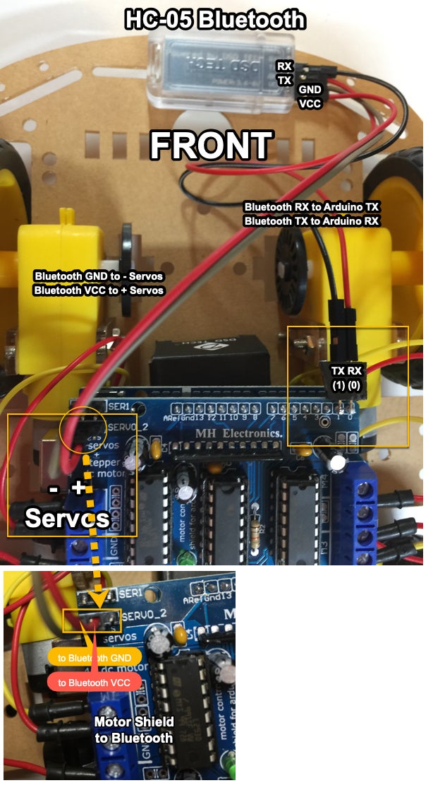 Arduino Bluetooth Robot Car : 18 Steps (with Pictures) - Instructables