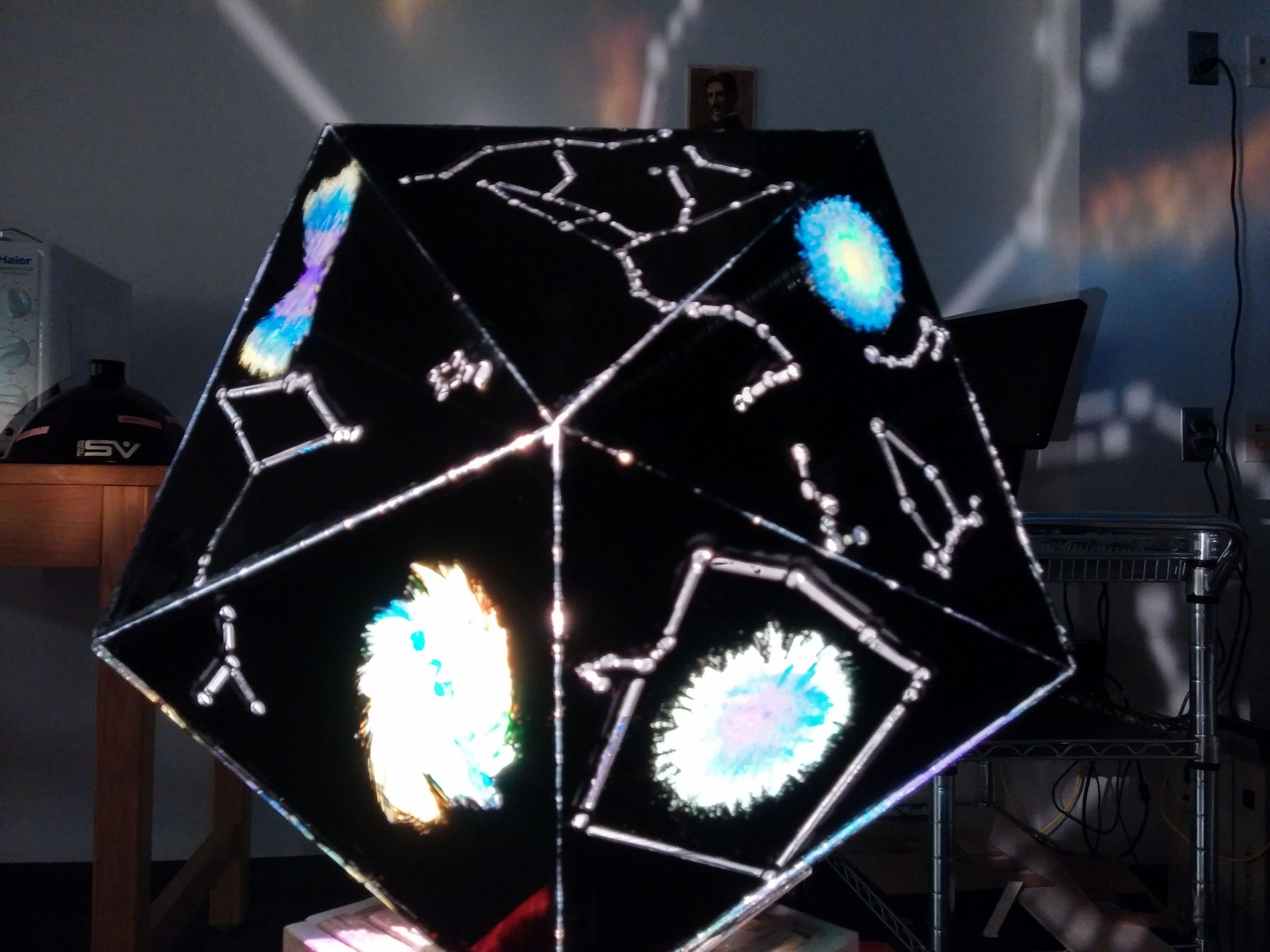 Laser Cut Constellation Projection Lamp : 8 Steps (with Pictures ...